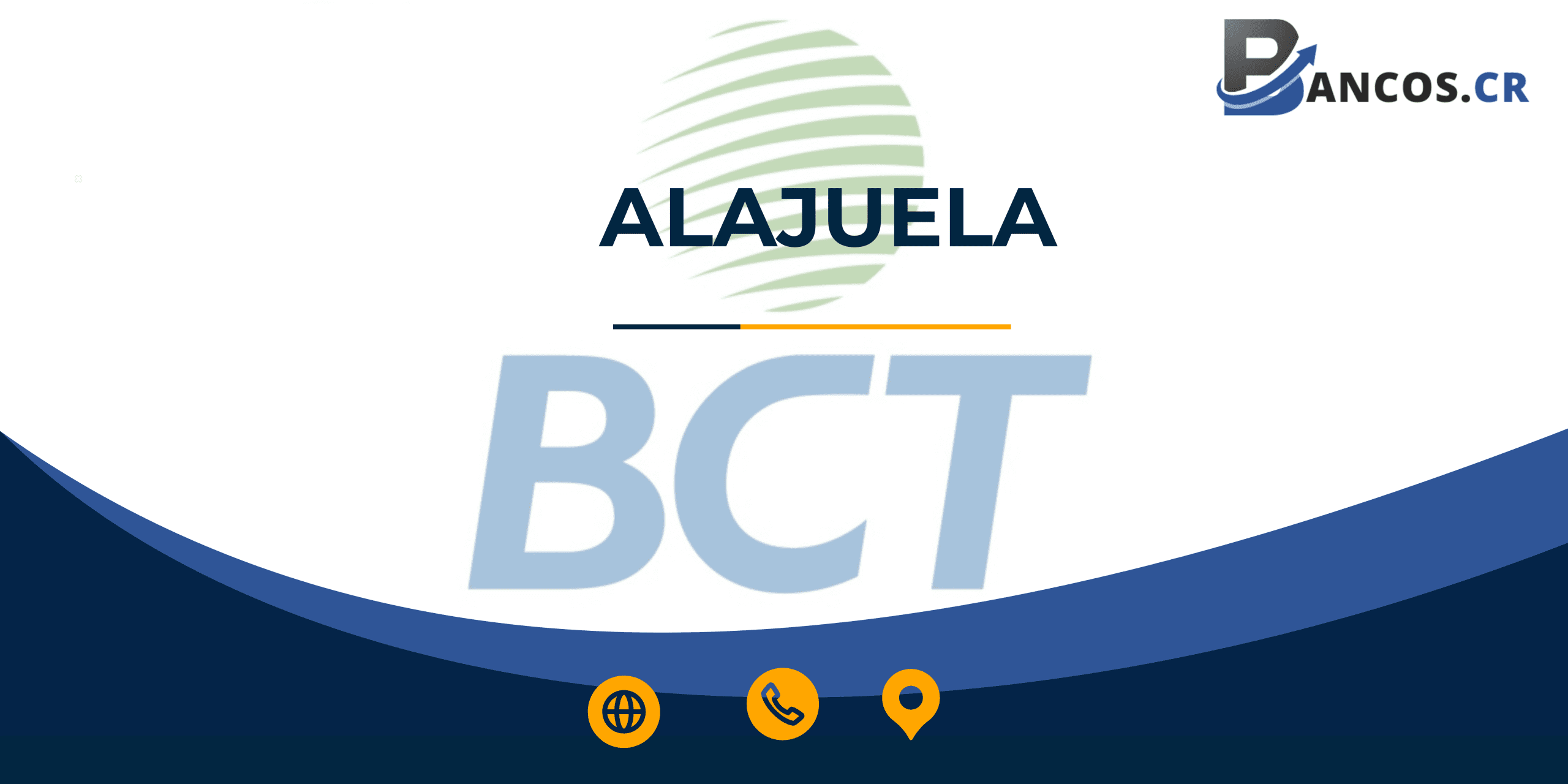 Sucrusal de Banco BCT Costa Rica en Alajuela - Teléfono y Horarios